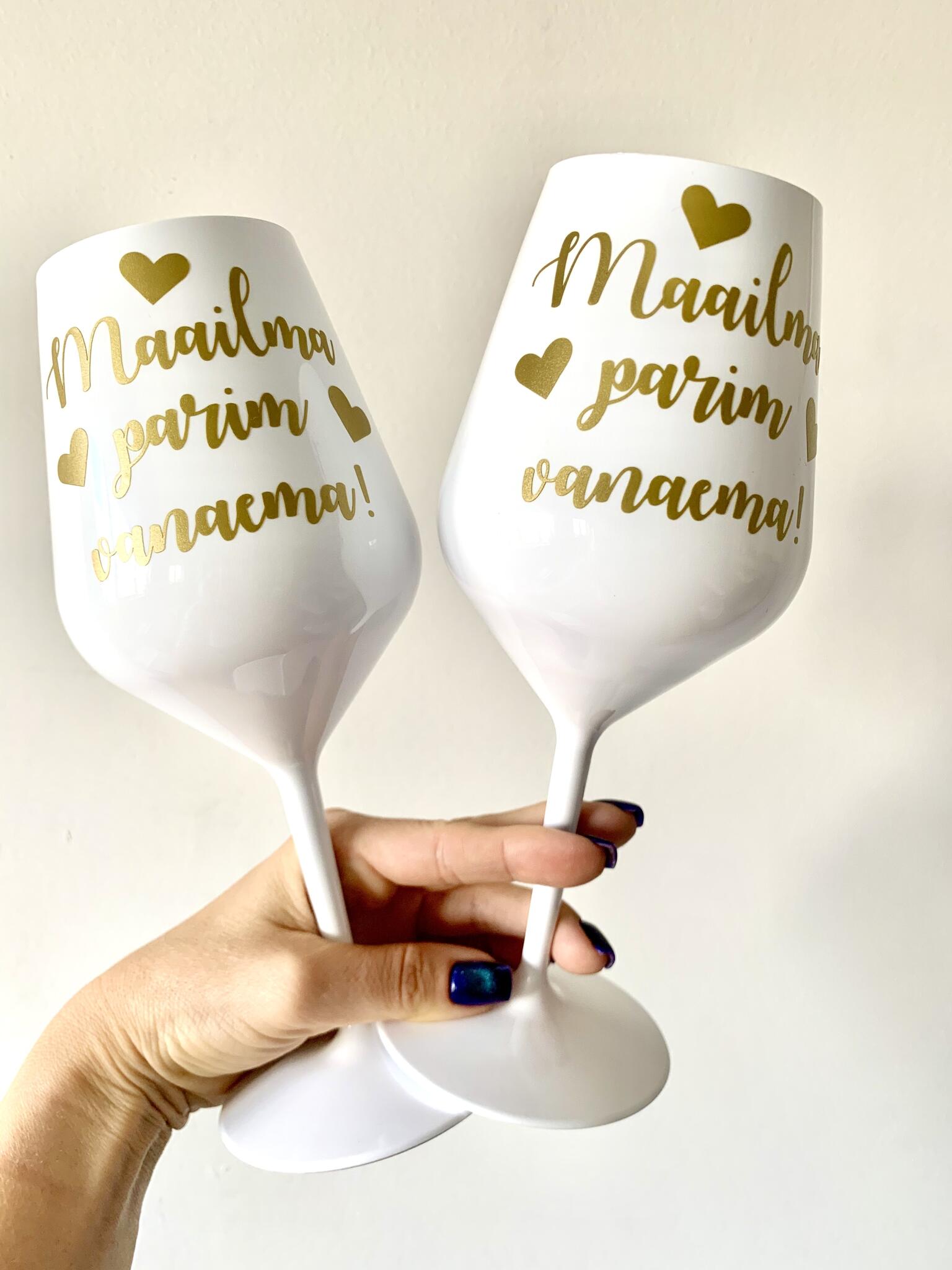 Pokaal "Parim vanaema/vanaisa" – Sina I Oma sõnumiga tooted